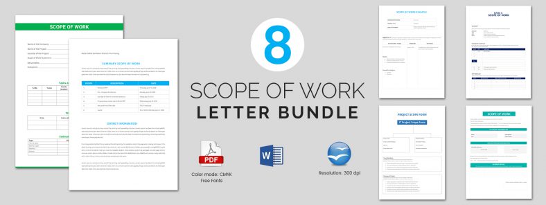 Scope of Work Template - 36+ Free Word, PDF Documents Download!