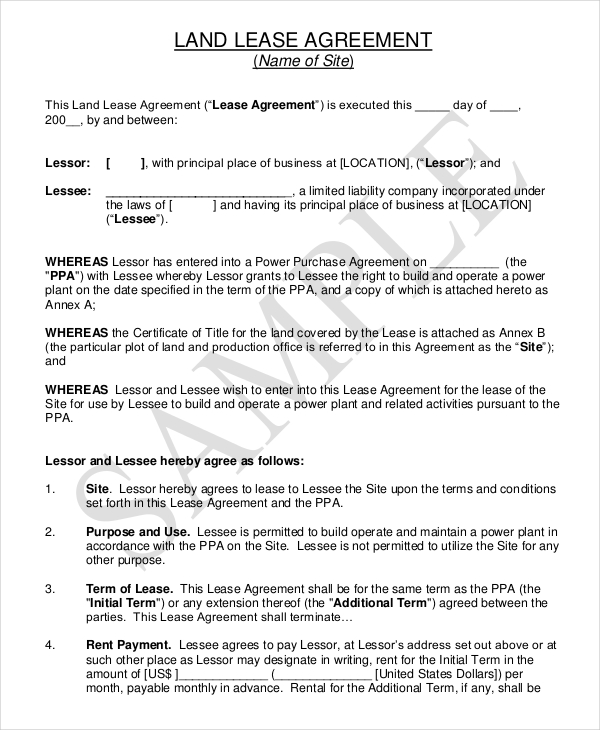 10 Property Rental Agreement DOC PDF