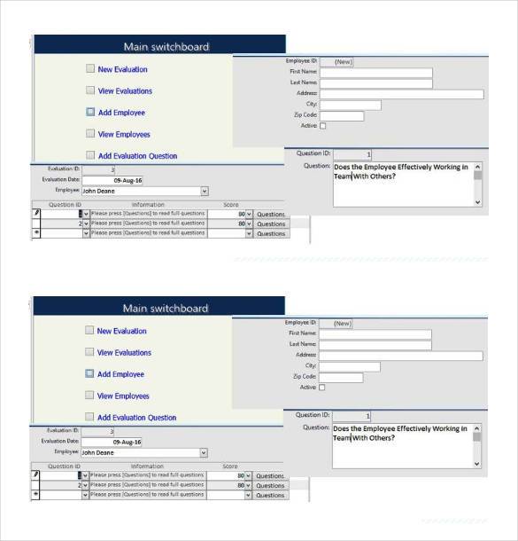 22+ Free Access Database Template