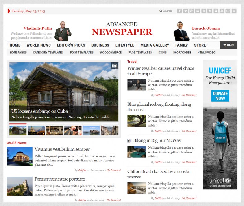 12 Best News Wordpress Templates Themes