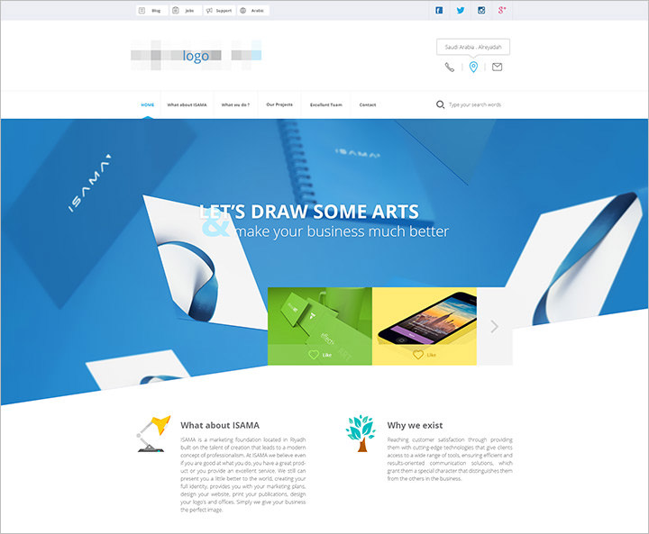 59+ Free PSD Website Templates | Free & Premium Templates