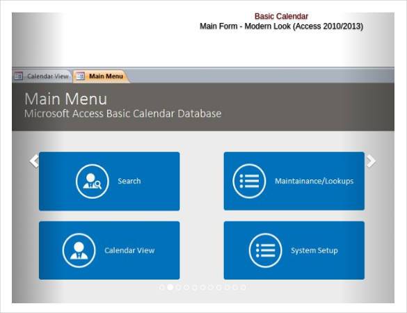 20+ Free Access Database Template