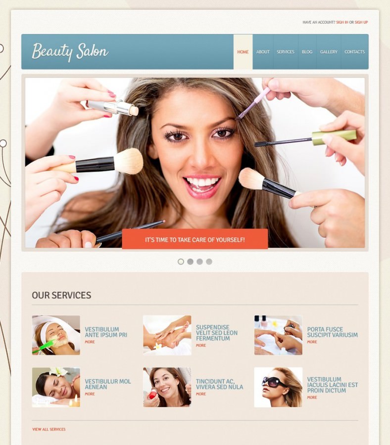 10 Best Makeup Artists Website Templates Free Premium Themes 