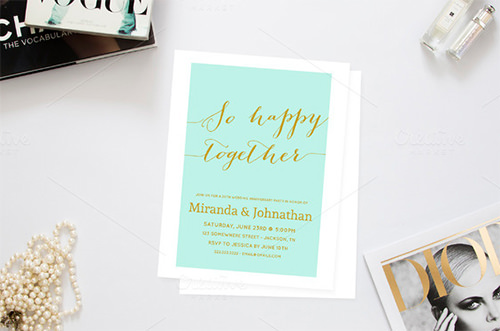 22 Anniversary Invitation Templates PSD AI Word