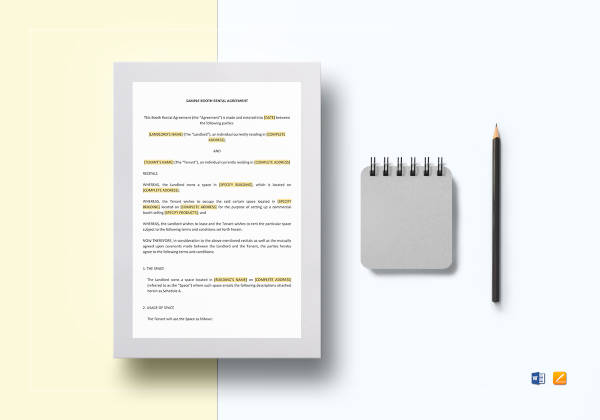 Booth Rental Agreement - 10+ Free Word, PDF Documents Download