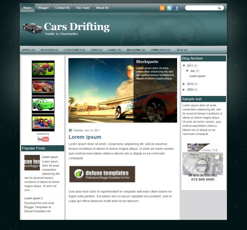 7 Best Automobile Blogger Templates & Themes