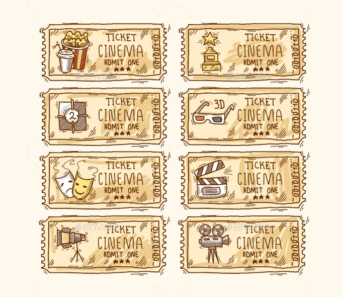 34+ Movie Ticket Templates - PSD, AI, Word