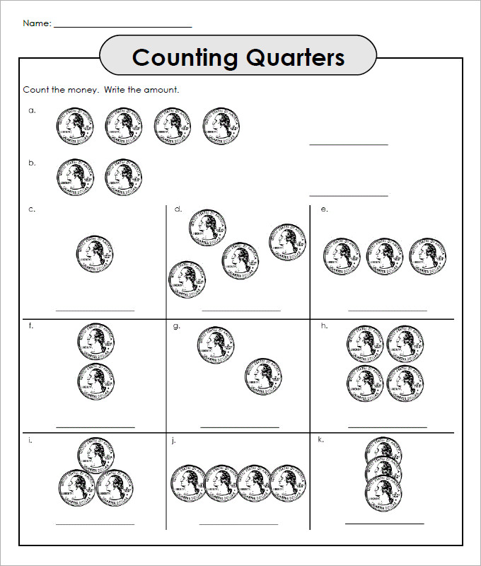 27 Sample Counting Money Worksheet Templates | Free PDF Documents Download