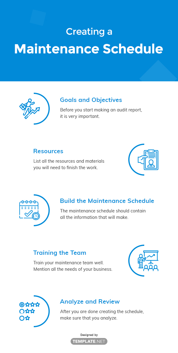 54+ Maintenance Schedule Template - Free Word, Excel, PDF Format Download