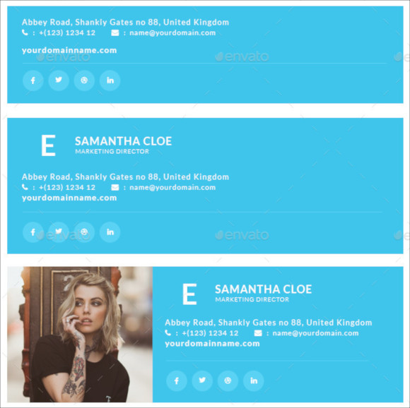 32+ Gmail Signature Templates - Samples, Examples & Format!