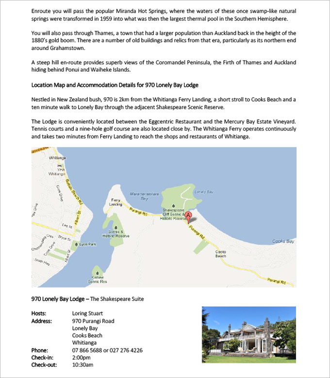 11+ Cruise Itinerary Template - Word, PDF