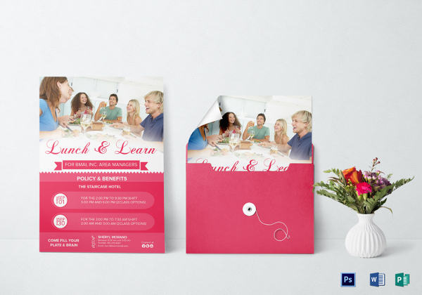 38+ Lunch Invitation Templates - PSD, AI, Word