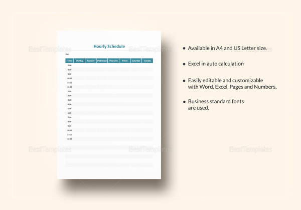 33+ 24 Hours Schedule Templates - PDF, DOC, Excel