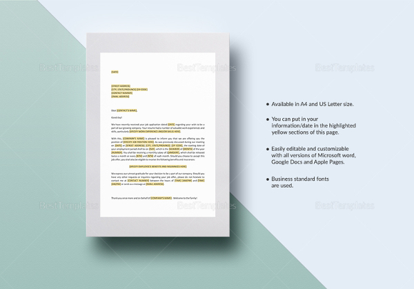 375+ HR Letter Templates - Word | Apple Pages | PDF | Google Docs ...