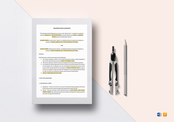 17 Short Term Rental Agreement Templates PDF DOC