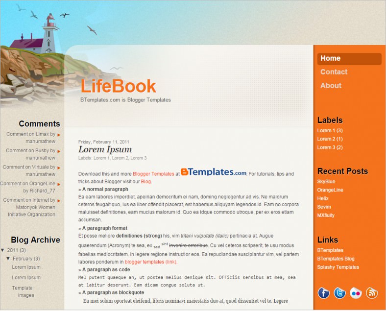 6+ Best Book Blogger Templates & Themes