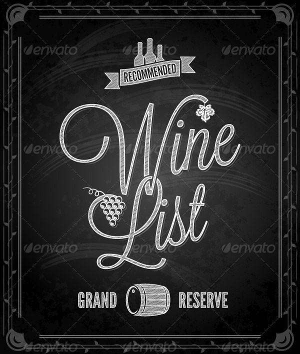 Wine Menu - 31+ Free Templates Download in PSD, EPS Documents