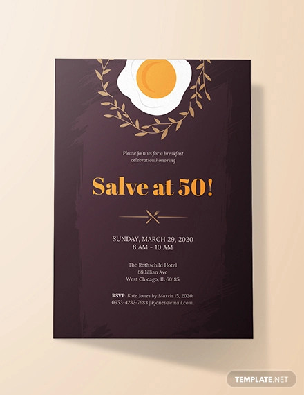 14+ Corporate Breakfast Invitations - JPG, EPS, Ai, PSD, Word