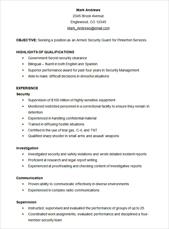Functional Resume Template – 15+ Free Samples, Examples, Format Download!