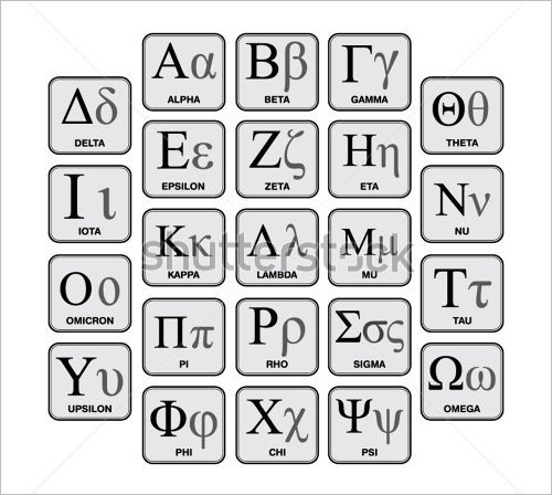 25+ Greek Alphabet Letters - Free Alphabet Letters Download