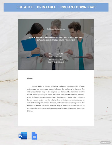 35+ Medical Report Templates - Docs, PDF, Word, Apple Pages