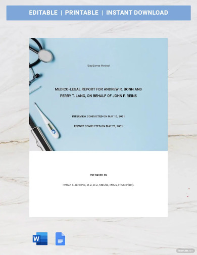 35+ Medical Report Templates - Docs, PDF, Word, Apple Pages