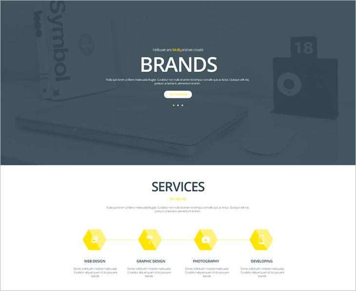 59+ Free PSD Website Templates | Free & Premium Templates