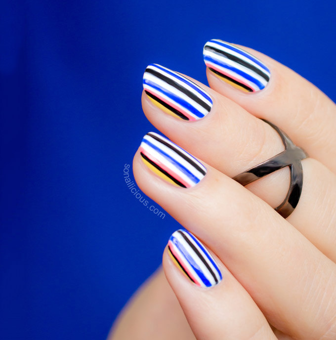 25+ Blue Nail Art Designs & Ideas