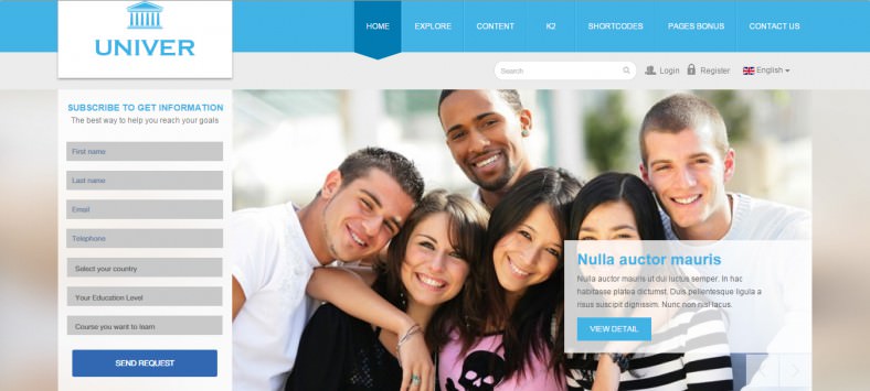 19 Best Student Website Templates Free Premium Themes