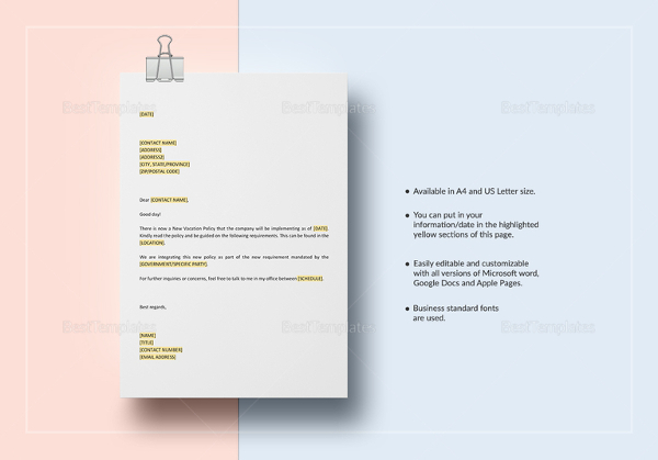 26+ HR Notice Templates | HR Templates