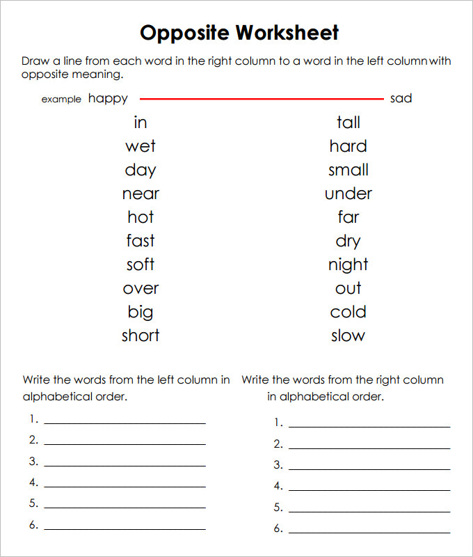 15+ Sample Language Arts Worksheet Templates & Samples - PDF