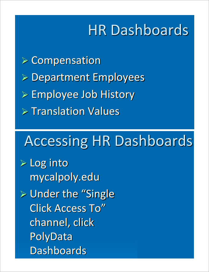 HR Dashboard Template - 23+ Free Word, Excel, PDF Documents Download ...