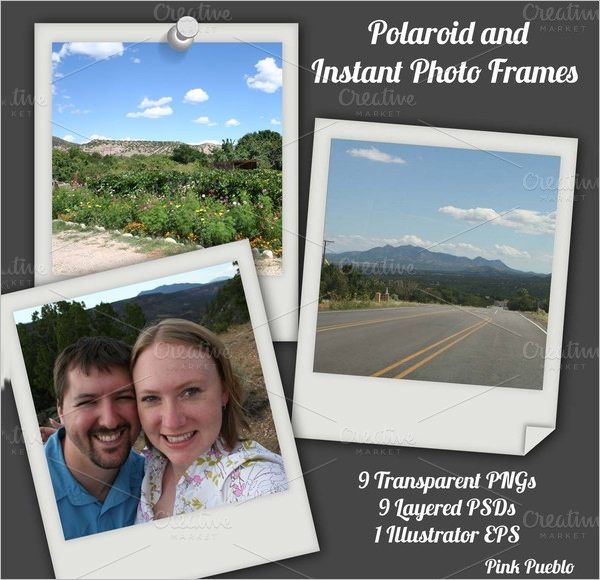 Polaroid Template - 41+ Free PSD Format Download