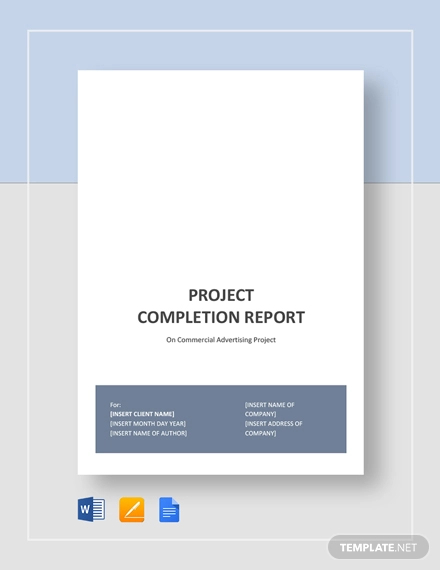 9+ Project Closure Report Templates in PDF | MS Word | Pages | Google Docs