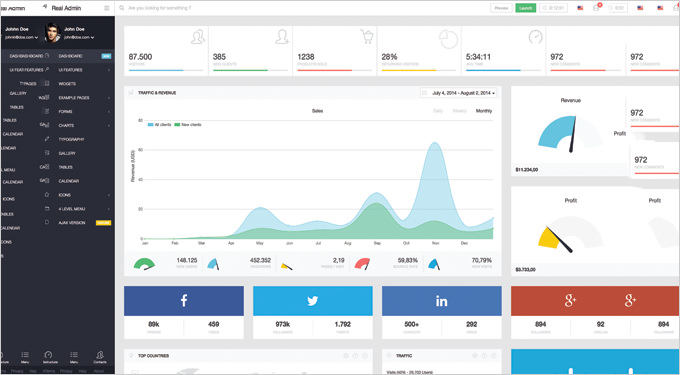 20+ Web Application Templates & Themes