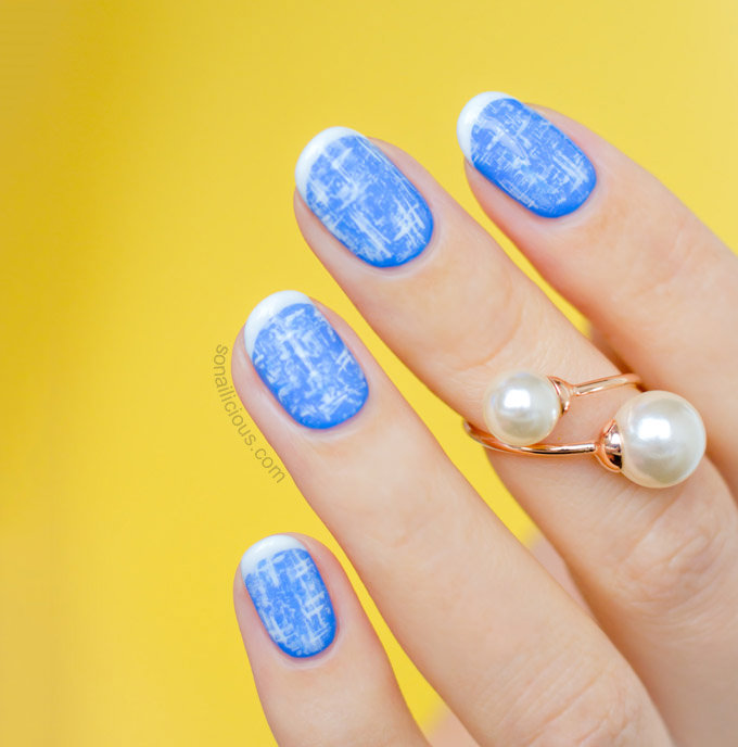 25+ Blue Nail Art Designs & Ideas