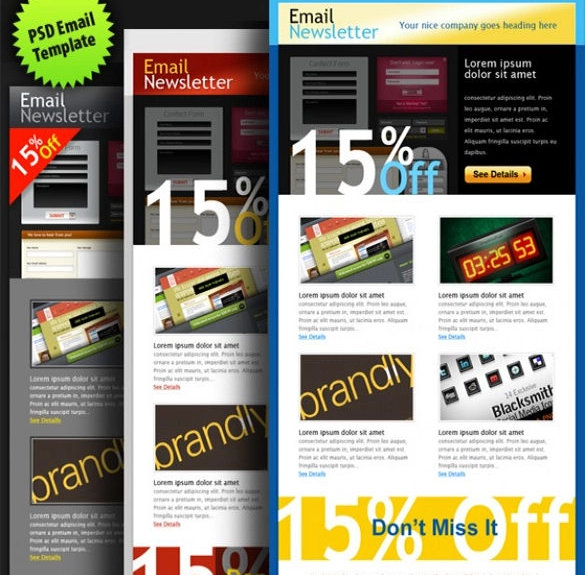 26+ PSD Email Templates & Designs - PSD, PNG, Vector EPS