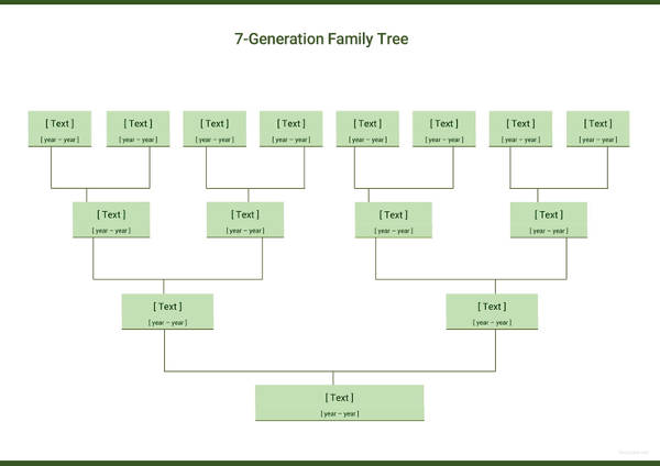 Simple Family Tree Template - 42+ Free Word, Excel, PDF Format Download!