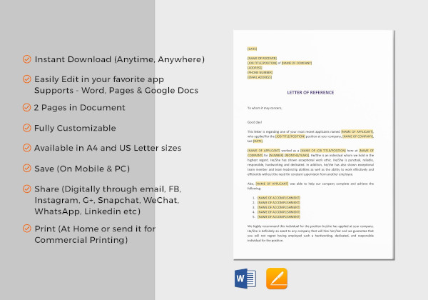 33+ Letter Writing Templates - Free Sample, Example Format Download