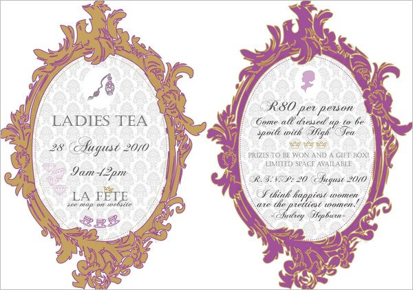 41 Tea Party Invitation Templates PSD AI Free Premium Templates