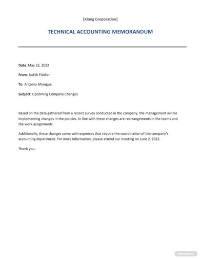 10+ Accounting Memo Templates - Word, PDF Documents Download