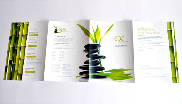 Spa Menu 21 Free Templates In PSD EPS