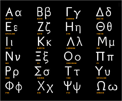 25+ Greek Alphabet Letters - Free Alphabet Letters Download