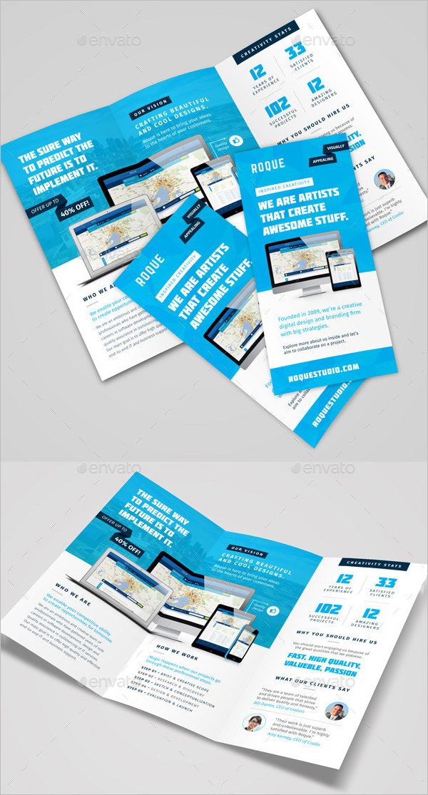 18 Fresh Digital Brochure Templates Free PSD Vector EPS PNG Format 