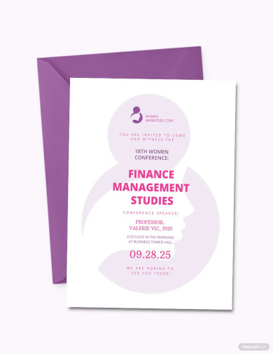 28+ Conference Invitation Templates - PSD, AI, DOC