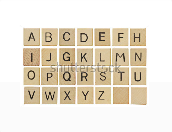 25+ Large Alphabet Letter Templates & Designs