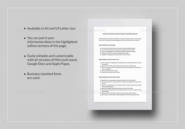 33+ HR Checklist Templates - Free Sample Example Format