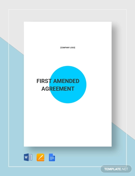 11+ Contract Amendment Templates - Word, PDF, Google Docs Documents ...