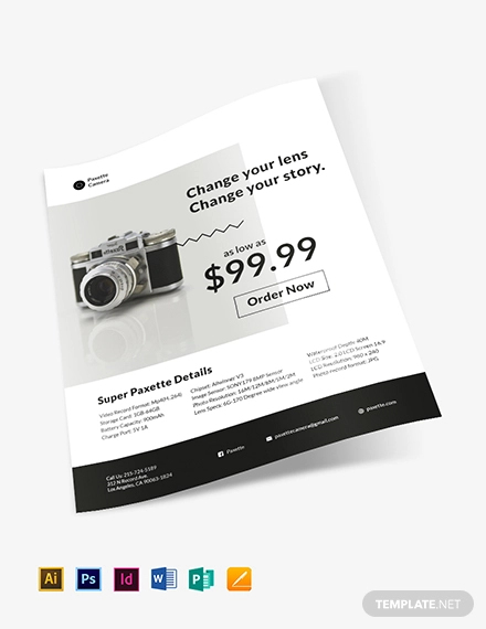 25 Product Flyer Templates PSD Designs Word AI