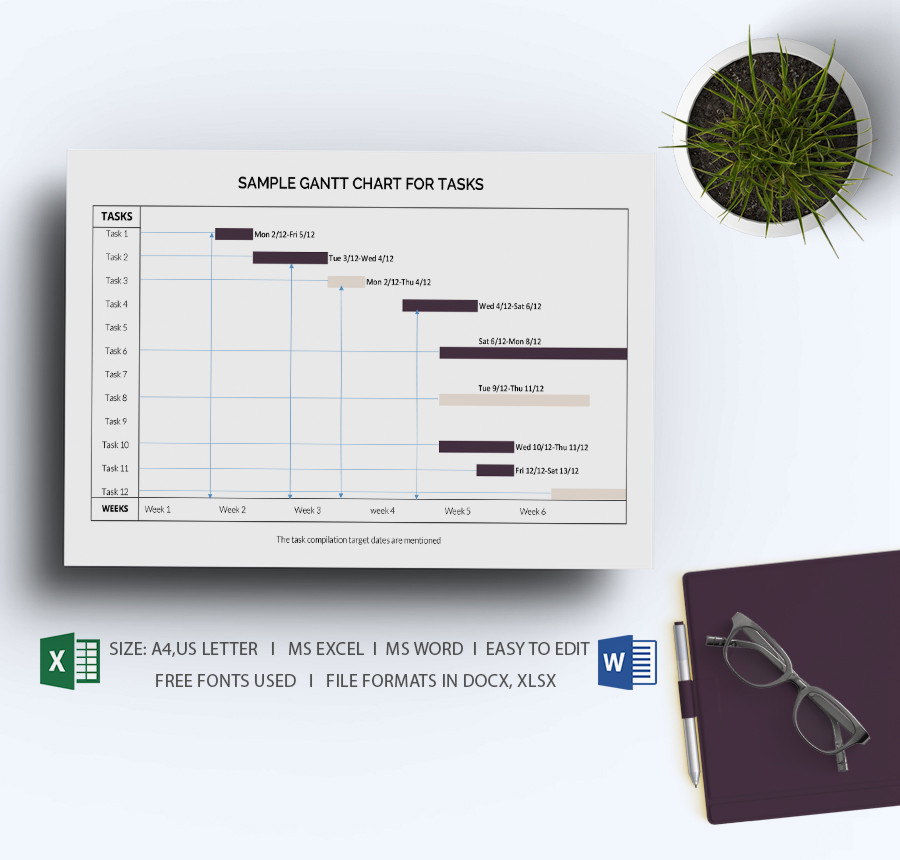 37+ Gantt Chart Templates - DOC, PDF, Excel